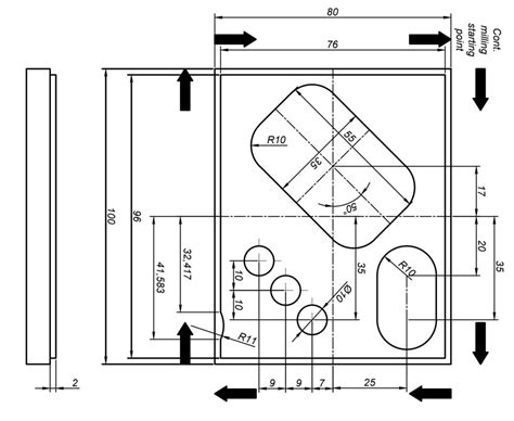 Can You Write The Milling G Code For This Chegg Com