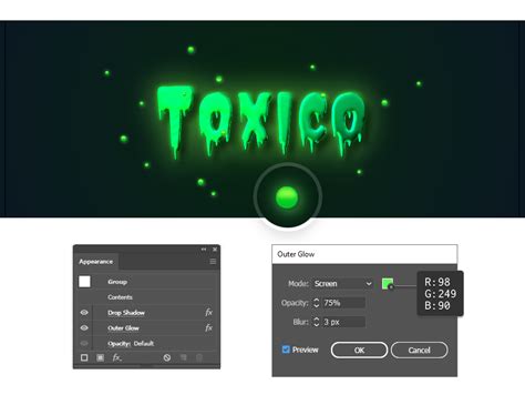 Create A Glow Effect Text Effect In Illustrator SkyNetlite