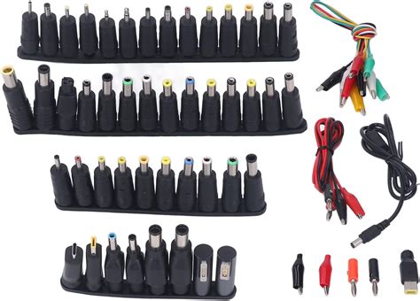 Amazon Com Adapter Laptop Charger Notebook Power Head With Power Cord Banana Tip For Universal