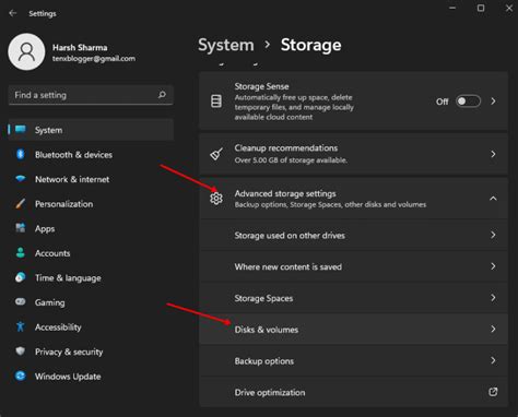 how to mount or unmount a drive in a folder in windows 11