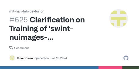 Clarification On Training Of Swint Nuimages Pretrainedpth · Issue