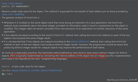Object的hashcode返回值会重复吗hashcode会重复吗 Csdn博客