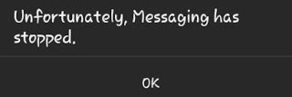 Fix Unfortunately Messaging Has Stopped