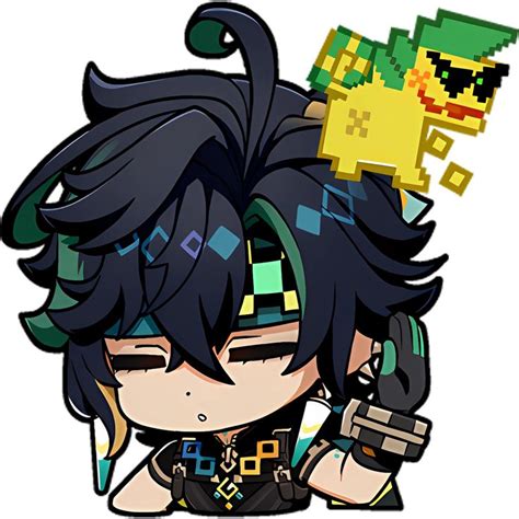 Kinich And Ajaw Chibi Character Art Character Design