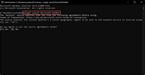 install any version using command line
