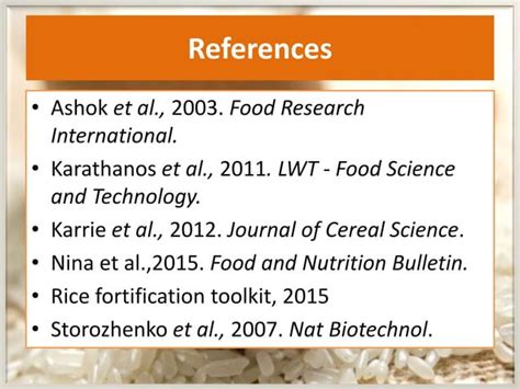 Fortification Of Rice Pptx