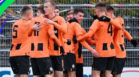 Шахтар переграв Антверпен Юнацька ліга УЄФА 28 листопада 2023 24