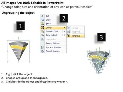 ppt pyramid diagram pattern certificate templates powerpoint