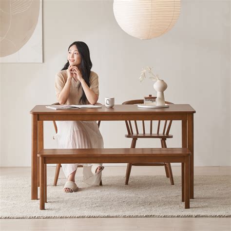 모던하우스 [모던하우스] On 리에티 천연원목100 식탁 1400 월넛 위시버킷