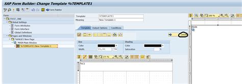 Designing A Template In Smartform Sapcodes