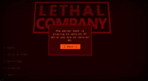 Update Lethal Company From Version 47 To 48 The Nature Hero