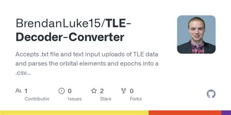 Github Brendanluke15tle Decoder Converter Accepts Txt File And