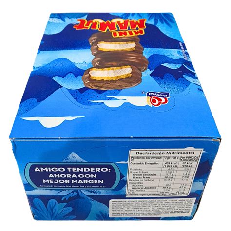 Mini Mamut Chocolate 28pz Gamesa Dulcerías Y Abarroteras Vázquez