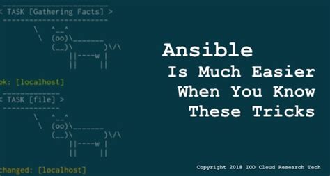 Ansible Is Much Easier When You Know These Tricks IOD The Content Engineers