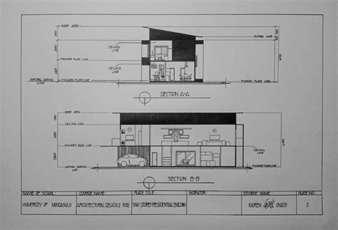 Floor Plan Sectioning 3 Floor Plans Residential Building Residential