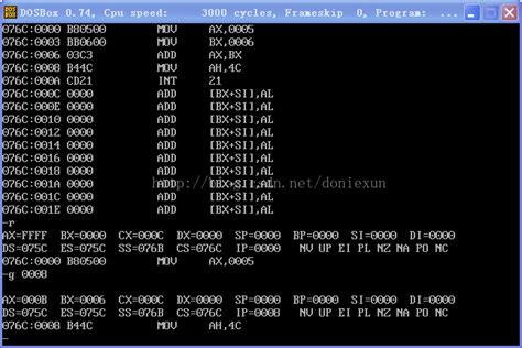 Windows10下搭建汇编语言开发环境（利用dosbox和masm32）windows10汇编环境搭建 Csdn博客