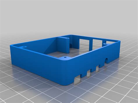 Octoprint Button Station Raspberry Pi Enclosure By Collingall Download Free Stl Model
