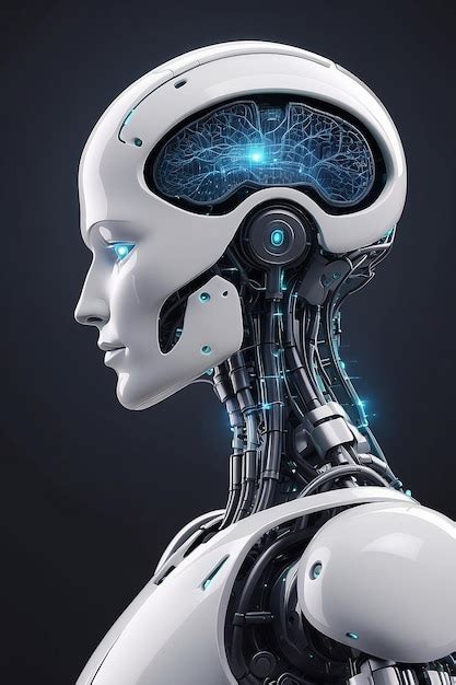 Premium Photo 3d Artificial Intelligence Digital Brain Neural Network Ai Servers And Robots