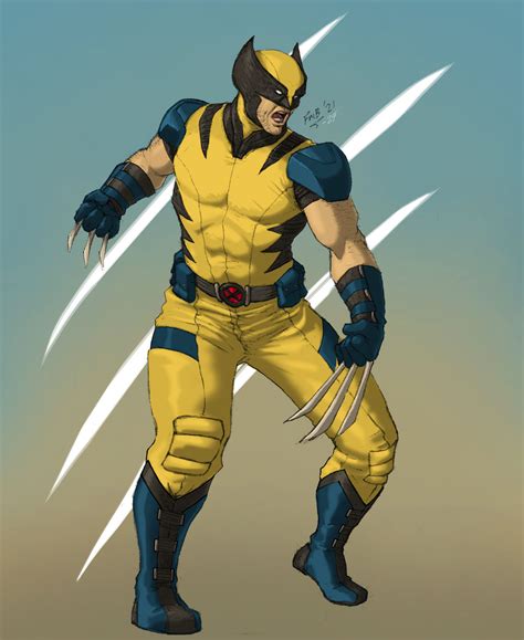 X Men Wolverine Tiger Stripe 1 Ver2 By Kyomusha On Deviantart