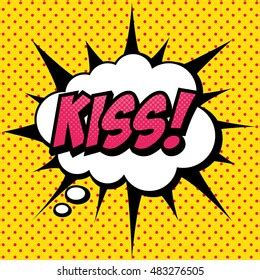 Cartoon Comic Text Pop Art Explosion Stock Vector (Royalty Free ...