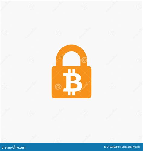 lock bitcoin computer hacker and ransomware vector concept criminal