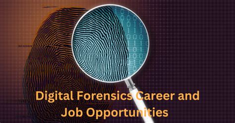 Importance Of Digital Forensics Forensic Career And Job Opportunities In India For A Better