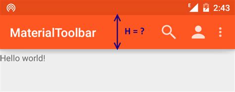 Android What Is The Height Of The Header In Drawerlayout Stack