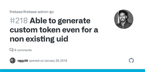 Able To Generate Custom Token Even For A Non Existing Uid · Issue 218