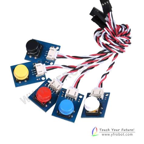Купить Серия Arduino （Цена）5 Цвет кнопка модуль для Arduino ключ