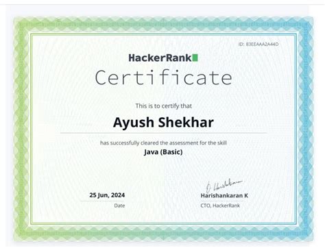 Ayush Kumar On Linkedin Java Java Certification Programming