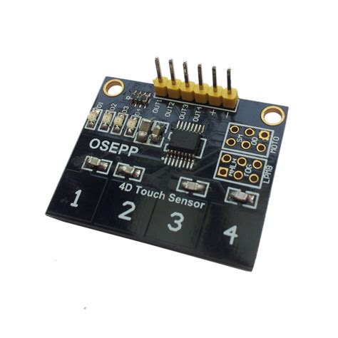 Grove I2c Touch Sensor With 4 Pads