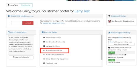 broadcast analytics overview