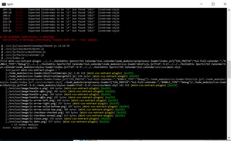 Npm Run Serve Failing To Compile Issue Nhn Tui Calendar GitHub