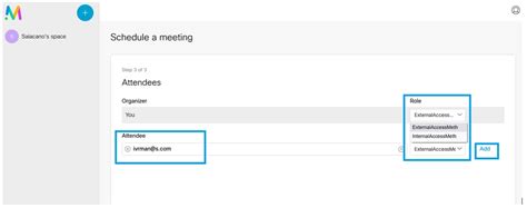 Configure Cms Scheduler And Schedule A Meeting On Web App Cisco