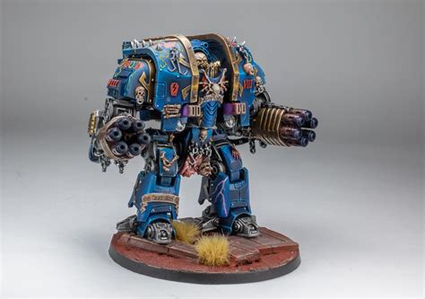 Leviathan Dreadnought Of The Night Lords Rwarhammer40k