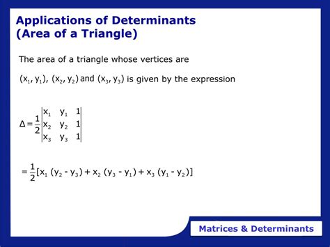 Ppt Chapter 1 Matrices And Determinants Powerpoint Presentation Id 9727874
