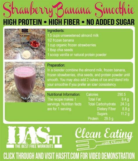 Healthy Breakfast Smoothies Recipes Smoothie Recipes Healthy Fruit