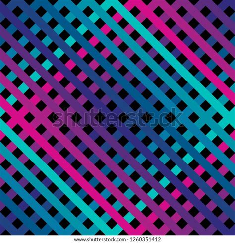 Vector Seamless Pattern Diagonal Cross Lines Stock Vector Royalty Free