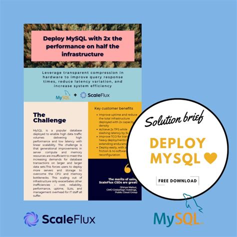 Scaleflux On Linkedin Deploy Mysql With 2x The Performance On Half The