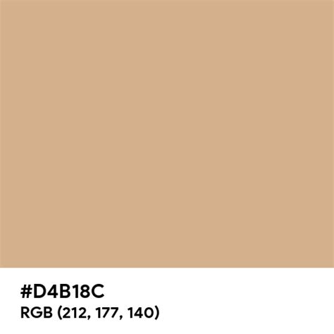 Caramel Kiss Color Hex Code Is D4b18c