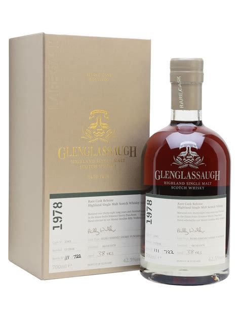 Glenglassaugh 1978 38 Year Old Px Sherry Puncheon Scotch Whisky