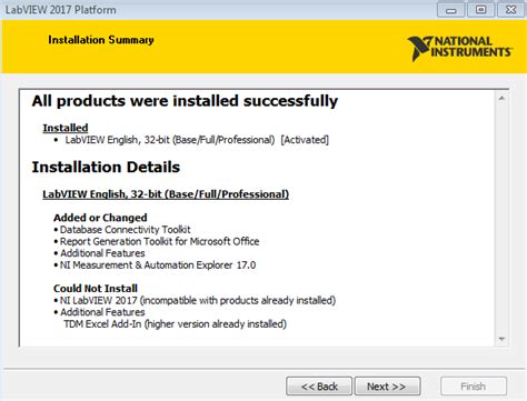 Solved Issue Installing Lv2017 32 Bit Ni Community