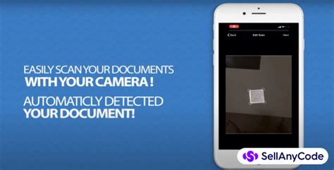 Fast Pdf Document Scanner Ios Source Code Source Code Sellanycode