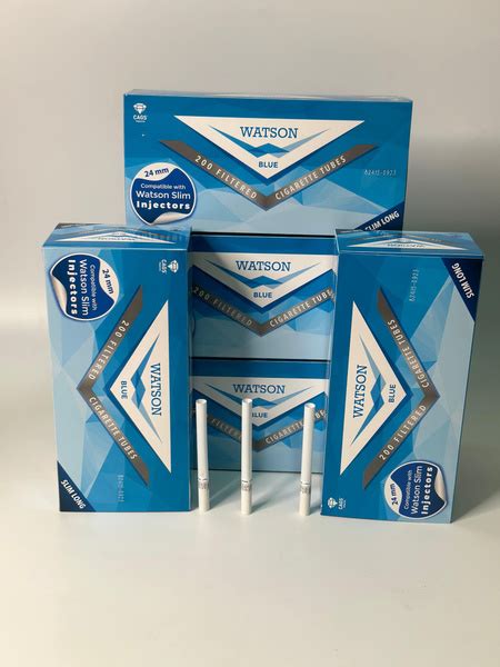 Гильзы сигаретные Watson slim long blue, 1000 шт купить на OZON по ...