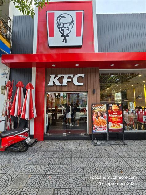 🍗 Kfc I Da Nang Vietnam En Smakupplevelse På Resan Food And Much More
