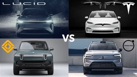 2025 Lucid Gravity Vs Tesla Model X Vs Rivian R1s Vs Volvo Ex90 Youtube