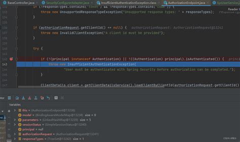 User Must Be Authenticated With Spring Security Before Authorization