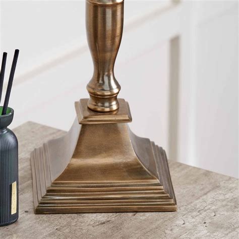 Antique Brass Table Lamp Base Lighting
