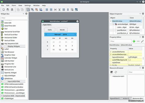 Qt Designer скачать бесплатно Windows