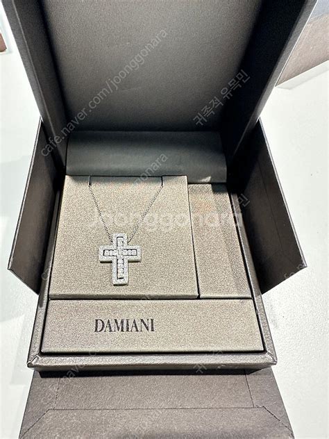 다미아니 벨에포크 화이트골드 라지 줄연장 50cm 반지목걸이귀걸이 중고나라